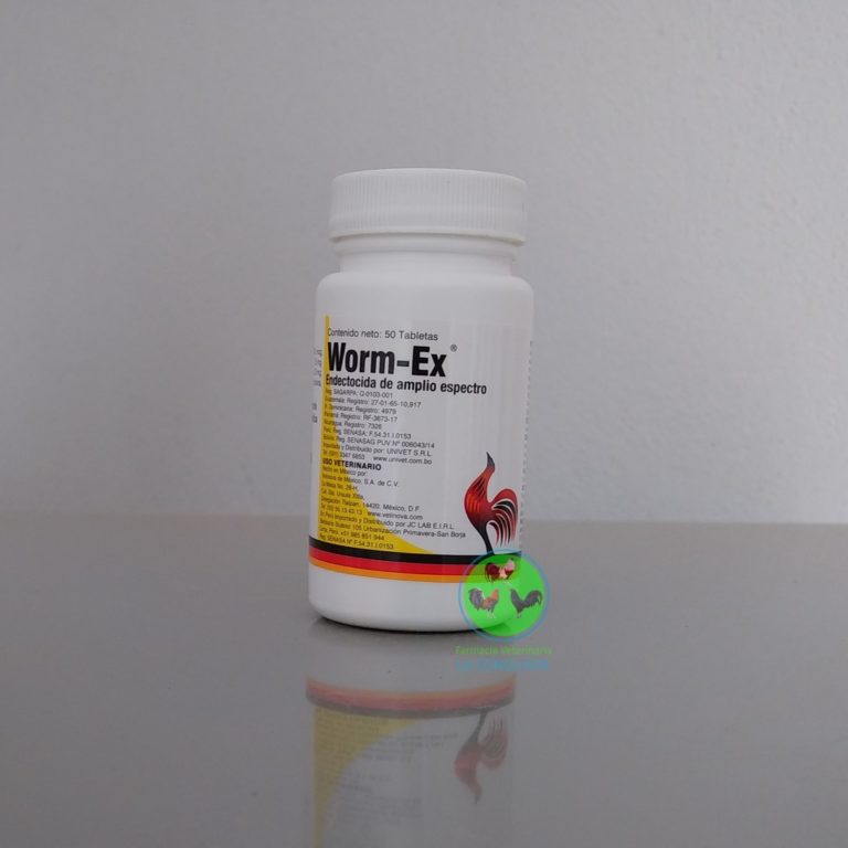 Wormex 50 tbs | Farmacia Veterinaria La Conquista